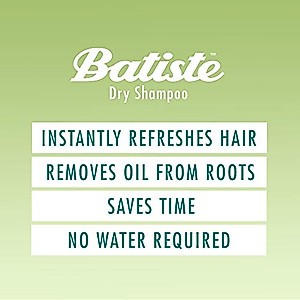 Batiste Dry Shampoo, Bare Fragrance, 200ml 120g (Pack of 3)