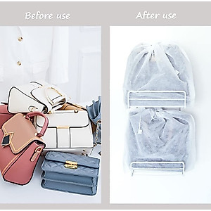 30 eco-friendly travel shoe bag storage bags, non-woven breathable dust-proof bag with rope, suitable for storing shoes and bags, isolate dust and keep shoes and bags clean and tidy. (15.7inX19.68in)