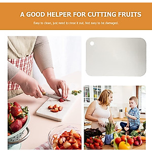 Small Cutting Board for Kitchen, 304 Stainless Steel Cutting Board, Chopping Block Fruit Cutting Block for Home Kitchen (5.9 * 9.8inches)