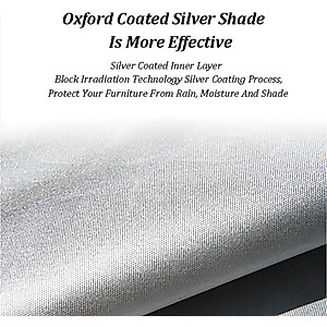 Patio Swing Canopy Waterproof Top Cover Set,210D Oxford Cloth Canopy Cover Universal Garden Swing Seat Canopy Replacement for Garden Patio