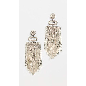 Deepa Gurnani Women's Deepa By Deepa Gurnani Jody Earrings, Silver, One Size