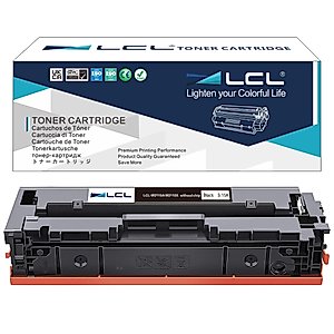 LCL Compatible Toner Cartridge Without chip Replacement for HP 206X W2110X (1-Pack Black)