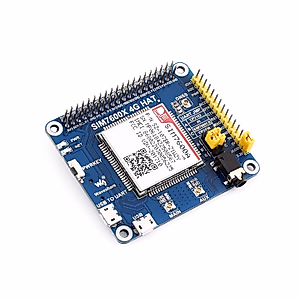 TOP1 SIM7600A-H 4G HAT for Raspberry Pi, LTE Cat-4 4G/3G Communication GNSS Positioning. Supports Raspberry Pi Series Boards and Jetson Nano