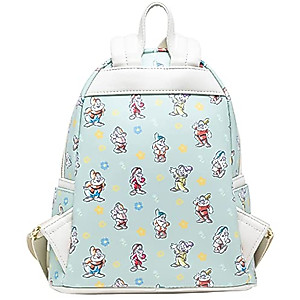 Loungefly Women's Disney Snow White and the Seven Dwarfs Green Backpack
