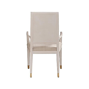 Universal Furniture Mirand Kerr Wood Dining Arm Chair (Set of 2) in White