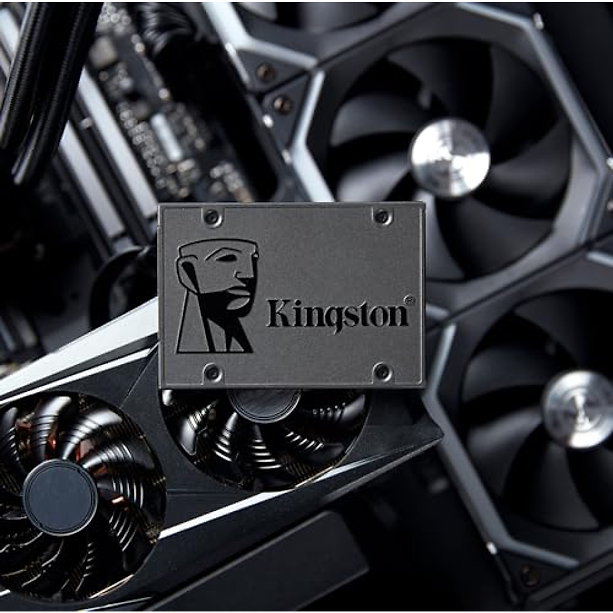 Kingston 120GB A400 SATA 3 2.5" Internal SSD SA400S37/120G - HDD Replacement for Increase Performance , Black