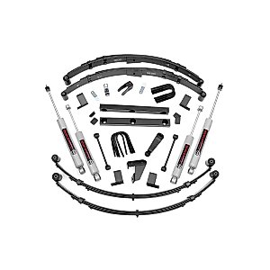 Rough Country 4" Lift Kit for 87-95 Jeep Wrangler YJ | Power Steering - 620N2