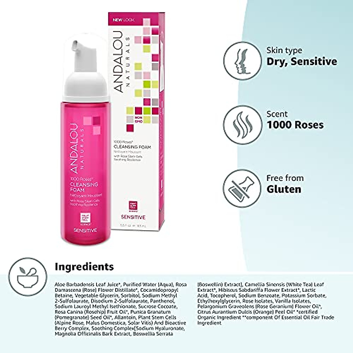 1000 ROSES® Cleansing Foam