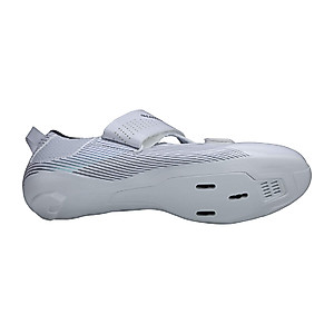 SHIMANO SH-TR501 Specialist Short Course Triathlon Shoe, White, 11-11.5 Men (EU 46)