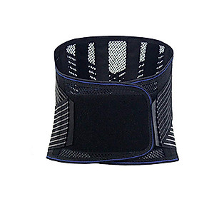 LSRRYD Lower Back Belt for Squats Back Support Belt Back Support Brace Adjustable Neoprene Lumbar Support Belt for Pain Relief and Injury Prevention (Size : XL)