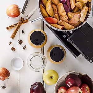 Raw Rutes - Electric Tomato Strainer Machine - Made in Italy - Perfect for Canning Tomato Purees, Sauces and More! (No. 3)