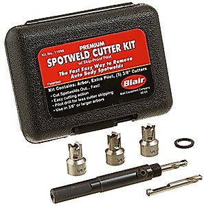 Blair - Spotweld Cutter Set 3 3/8In. Cutters Arbor & Pil (11096)