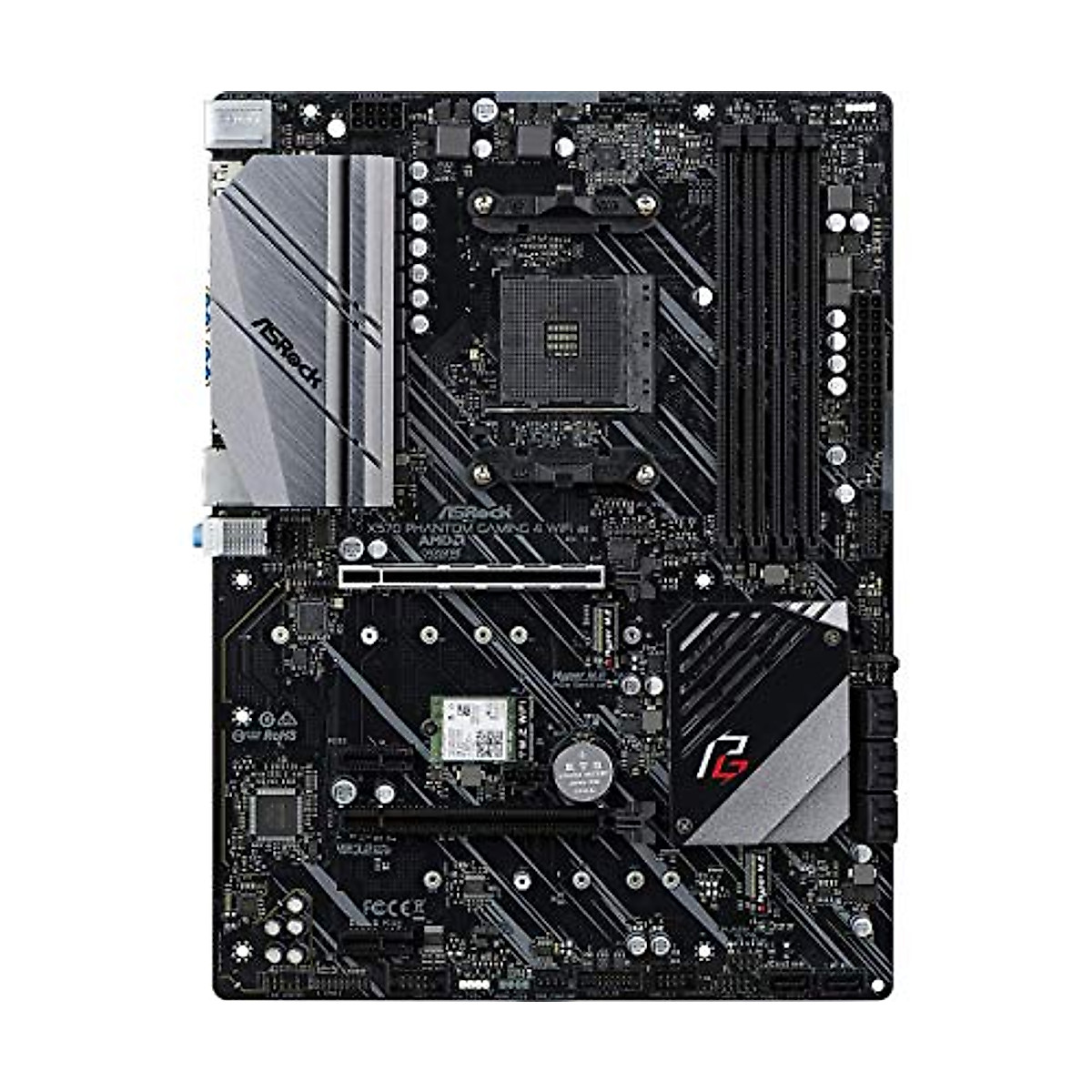ASRock X570 Phantom Gaming 4 WiFi AX AM4 AMD X570 SATA 6Gb/s ATX AMD Motherboard