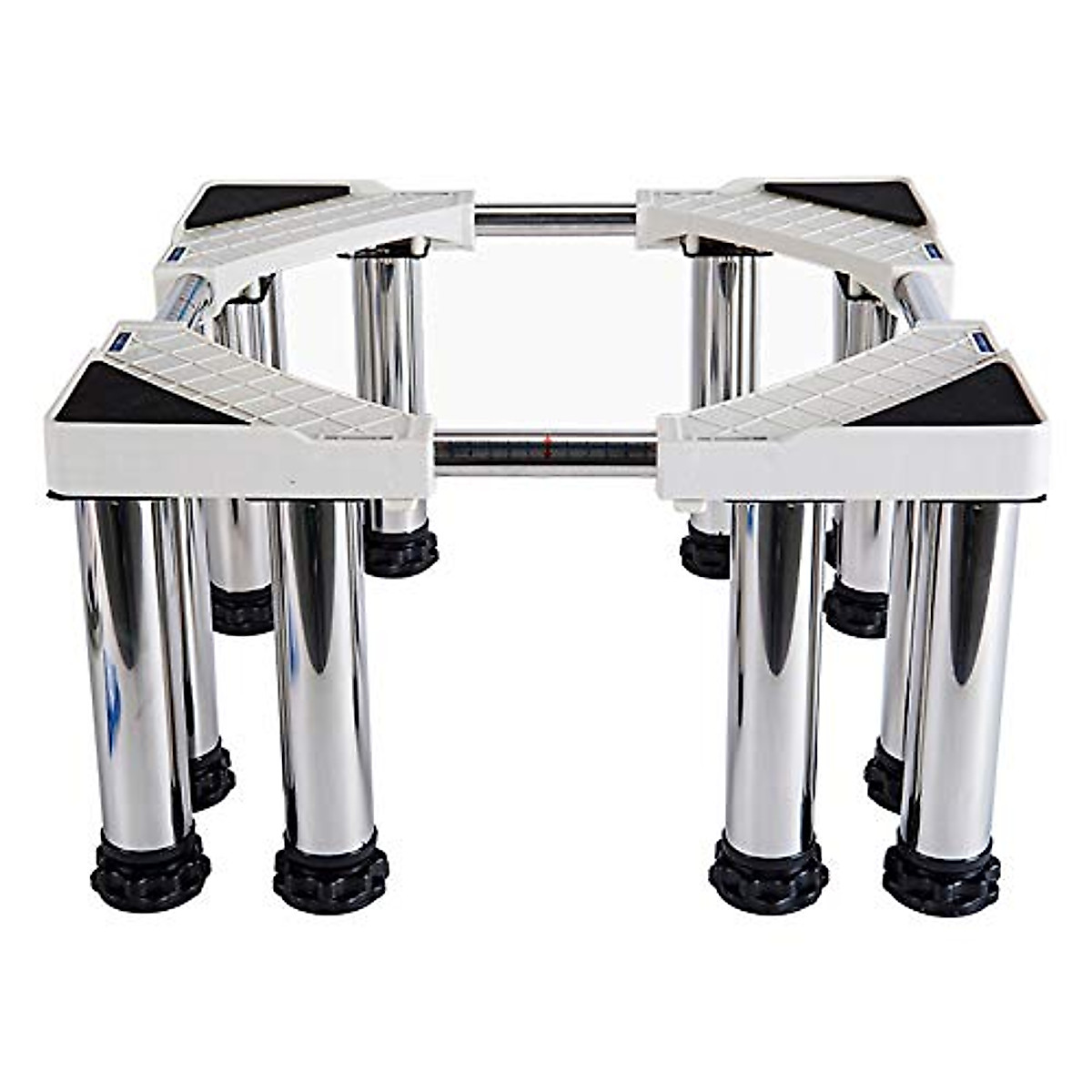 Pedestal For Washing Machine, Home Heavy-Duty Adjustable Appliance Base For Tumble Dryers Refrigerator,(Stainless-steel)-12foot-20cm