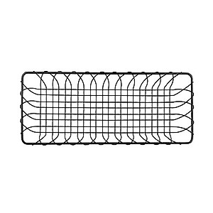 Spectrum Diversified Twist Tray Home Basket, Large Black