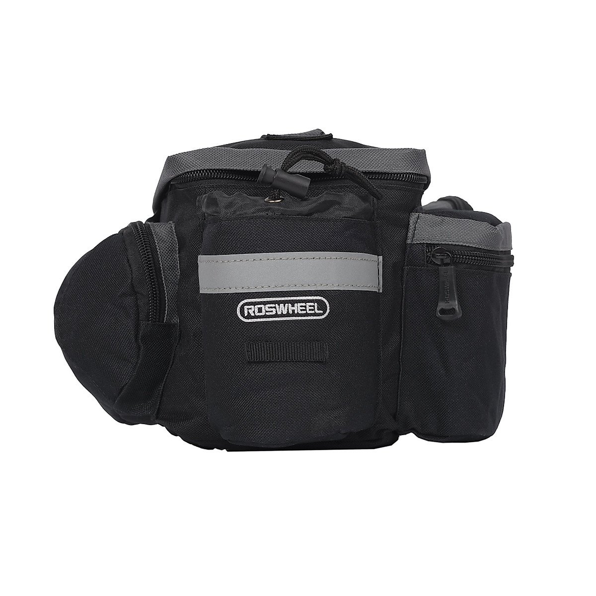 Roswheel 14024 Convertible Bike Bicycle Rear Rack Seat Pannier Trunk Bag with Cup Holder