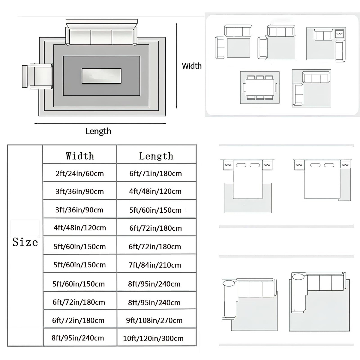 BSIKIE Summer Ocean Beach Theme Area Rug, Blue Water Waves Indoor Non Slip Throw Accent Rug, Machine Washable Breathable Durable Carpet for Room Sofa Living Room Home Decor - 6 ft x 9 ft, Style-18