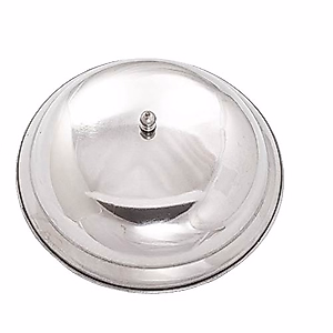 Sunrise Stainless Steel Wok Cover for Serving Wok 8" Diameter (Mini Wok Cover) (1)