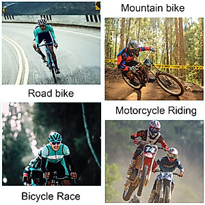 Road Bike Jersey Mens Long Sleeve Reflective Cycling Shirts Full Zipper Bicycle Clothes Tops Blue Red X-Large