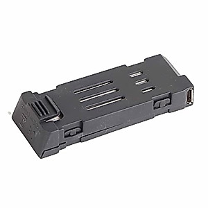 UPQRSG 5PCS 3.7V 1200Mah Lithium Battery for E58 L800 JY019 Quadcopter Spare Parts, Portable Drone Battery with 5 in 1 Charger Cable, RC Quadcopter Spare Part