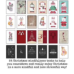 Mindfulness Advent Calendar 2023 24 Mindfulness tasks in a jar to help you enjoy and appreciate Christmas even more!