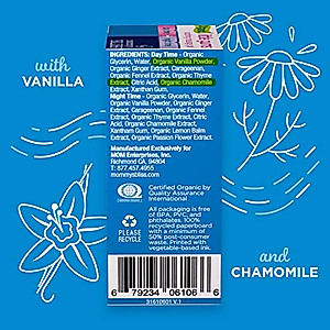 Mommy's Bliss Organic Little Gums Soothing Massage Gel Day and Night Combo Helps with Tender Age Months + Sugar Free 2 - 0.53 Oz Tubes, mild, sweet flavor, 2 Count(Pack of 1)