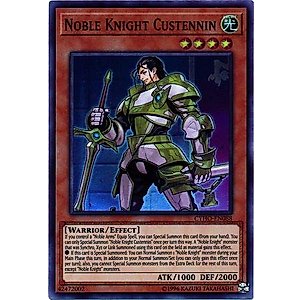 Yu-Gi-Oh! - Noble Knight Custennin - CYHO-EN088 - Super Rare - Unlimited Edition - Cybernetic Horizon