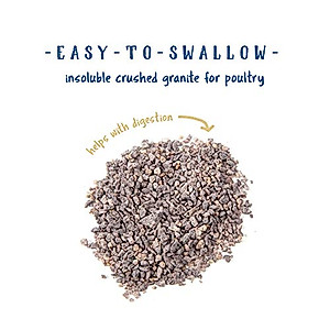 Manna Pro Poultry Grit with Probiotics | Insoluble Crushed Granite | 5 LB (Packaging May Vary)