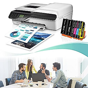 GREENBOX Remanufactured Ink Cartridge Replacement for Epson 273XL 273 T273XL Used in Expression XP-520 XP-820 XP-620 XP-610 XP-800 XP-810 Printer (2 Black, 1 Photo Black, 1 Cyan, 1 Magenta, 1 Yellow)