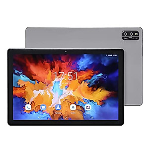 Airshi 10.1 Inch Smartphone Tablet Front 800W Rear 2000W Smartphone Tablet 5GWiFi Octa Core 100-240V for Home Travel (US Plug)