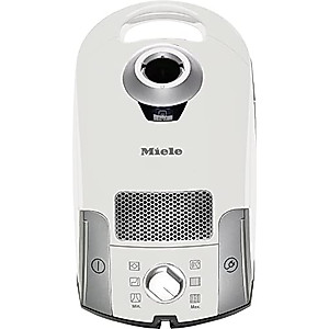 Miele Compact C1 Pure Suction Powerline Canister Vacuum, Lotus White