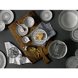 Royal Doulton Charcoal Grey Accent Plates, 6", Multicolor