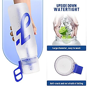 sipperment Water Bottle with Straw, 650ml Air Water Bottle Air Starter Set Drinking Bottles with 5 Flavour Pods 0 Sugar, BPA Free, Leak-proof