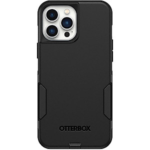 OtterBox Commuter Series Case for iPhone 13 Pro Max & iPhone 12 Pro Max (Only) - Non-Retail Packaging - (Black)