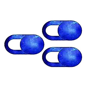 balikha 3 Pieces 0.7mm Web Camera Cover Slide Privacy, Starry Sky J