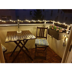 Lighting EVER Fairy Lights Plug in, 33ft 100 LED String Lights for Bedroom, Warm White Copper Wire Lights, Waterproof Indoor Outdoor Decorative Fairy Lights for Patio, Garden, Balcony, Vases, Craft