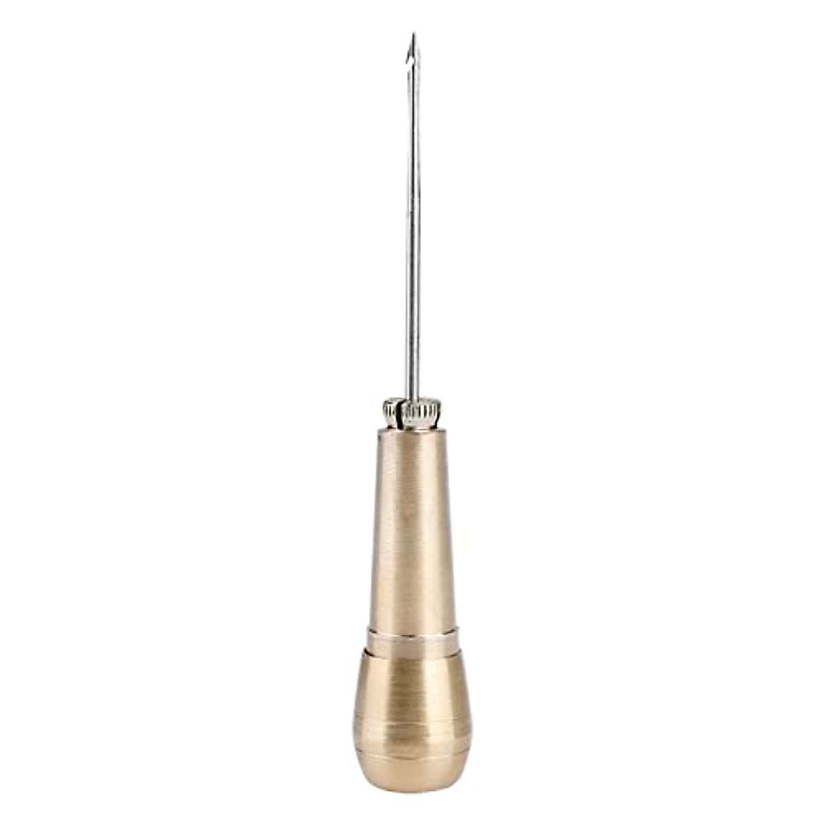 3 Needles Copper Handle Sewing Awl, Leather Shoe Repair Tool, Good Choice for Sewing and Repairing Leather, Shoes, Bags