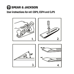 Spear & Jackson CJP5 Carpenters No.5 Jack Plane