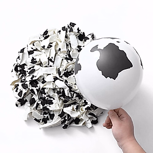 Disco Cowgirl Party Decoration, 102Pcs Rose Pink Cow Print Balloon Arch Kit with Disco Foil Balloons, First Rodeo Western Cow Girl Theme Birthday Bachelor Party Balloons Garland Farm Party Supplies