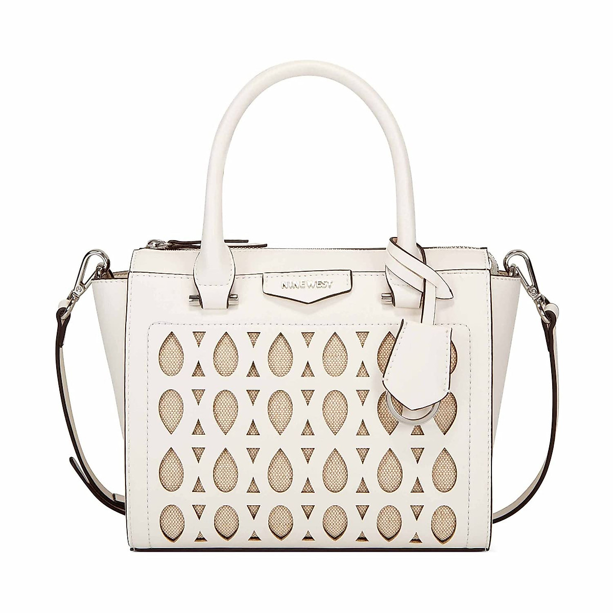 Nine West Women's Blair Small Satchel - Chalk