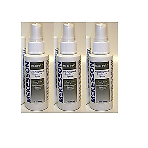 McKesson Anti-Perspirant Deodorant Spray, 4 oz. Spray Bottle(3-Pack Special)