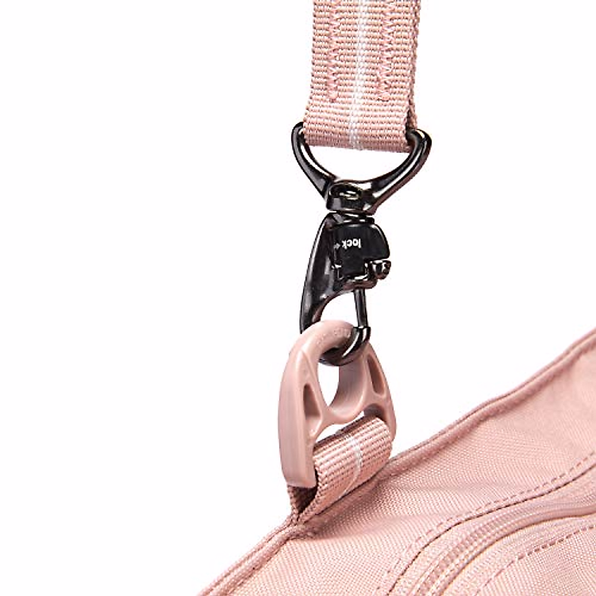 Pacsafe GO Anti Theft Tote Bag, Sunset Pink