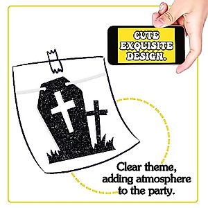 Cut My Life Into Pieces Banner - Funeral Birthday Bunting Sign for 30th/40th/50th Birthday, Emo Party Night, Rip Twenties Birthday Banner, Happy Birthday Party Decoration Supplies