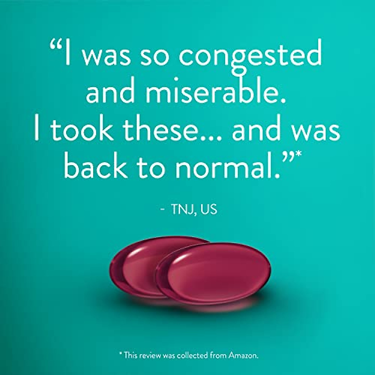 Vicks Sinex SEVERE, All-In-One Sinus + Mucus Relief, Non-Drowsy, Loosens Mucus, Maximum Strength Relief of Pain, Pressure, Congestion, & Headache Relief, 24 LiquiCaps