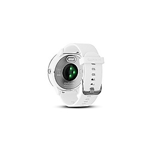 Garmin vívoactive 3 GPS Smartwatch - White & Stainless (Renewed)