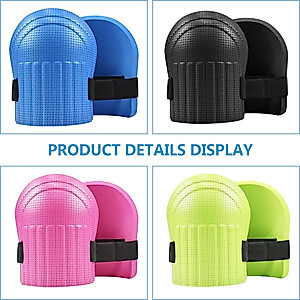 BESPORTBLE 4 Pairs Knee Protector Pads, Garden Knee Pads, Flooring Knee Pads With Foam Padding, Comfortable Kneeling Cushion For Gardening, Gardening Mat For Knees