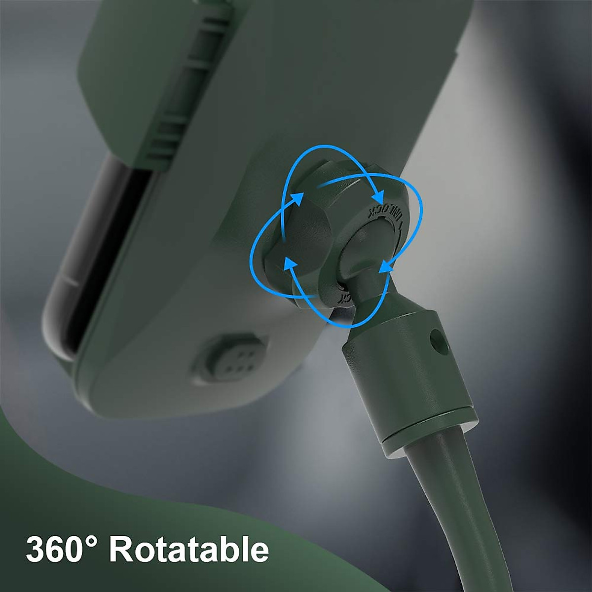 KLKE Car Phone Holder, Universal 360 Rotatable Cup Holder for iPhone, Samsung, LG, Compatible with 4.7-6.4 Inch Screens