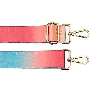 Allzedream Crossbody Bag Strap Adjustable Replacement Purse Straps (Gradients)