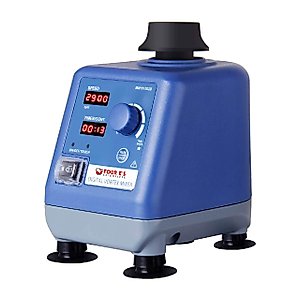 Laboratory Vortex Mixer, 0-3000RPM, LED Display Lab Vortex Shaker, Touch & Continuous Function, for Test Tubes Acrylic Paints Ink