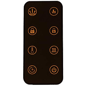 Cambridge Slate Blue Somerset 70 Electric Fireplace TV Stand with Multi-Color LED Flames, Crystal Rock Display, and Remote Control